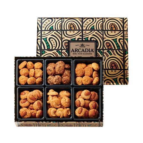 Morozoff Arcadia 香酥果仁曲奇欧式礼盒_Morozoff休闲零食饼干糕点_豌豆公主